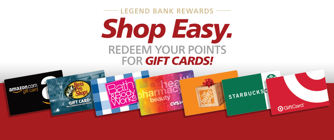 LEGEND BANK REWARDS